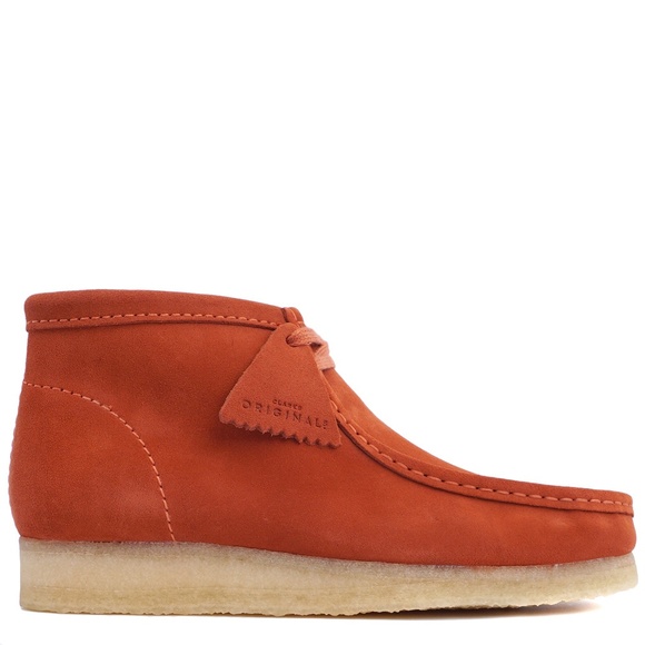 Clarks | Shoes | Clarks Original Wallabee Boot Burnt Orange 264453 ...
